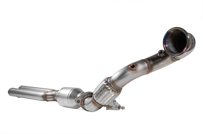 USP Stainless Steel High Flow Catted Downpipe For Audi RS3 (8V) & TTRS ...