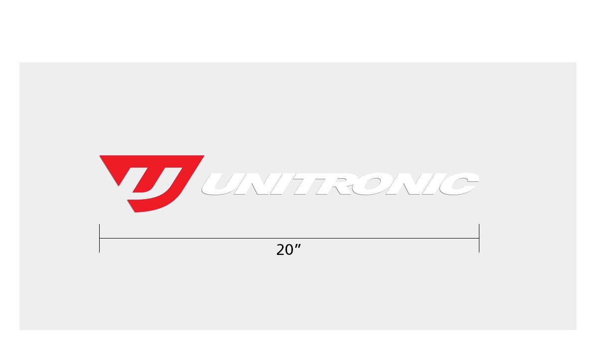 Unitronic 20" Decal - UH010-GR4 - 75035276 - USP Motorsport