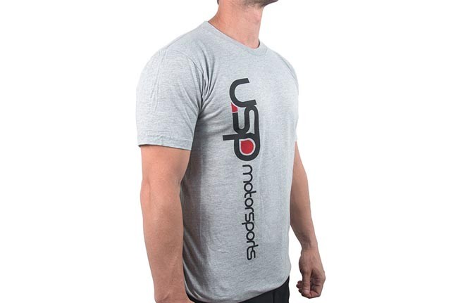 USP Motorsports Gray Logo T-Shirt- XXL - usp-logo-g5 - 75007653 - USP ...