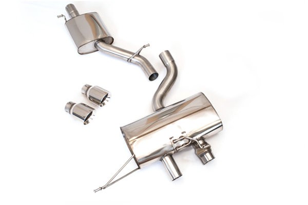Milltek Non-Resonated Catback Exhaust (Polished Tips) For VW MK6 Golf R ...