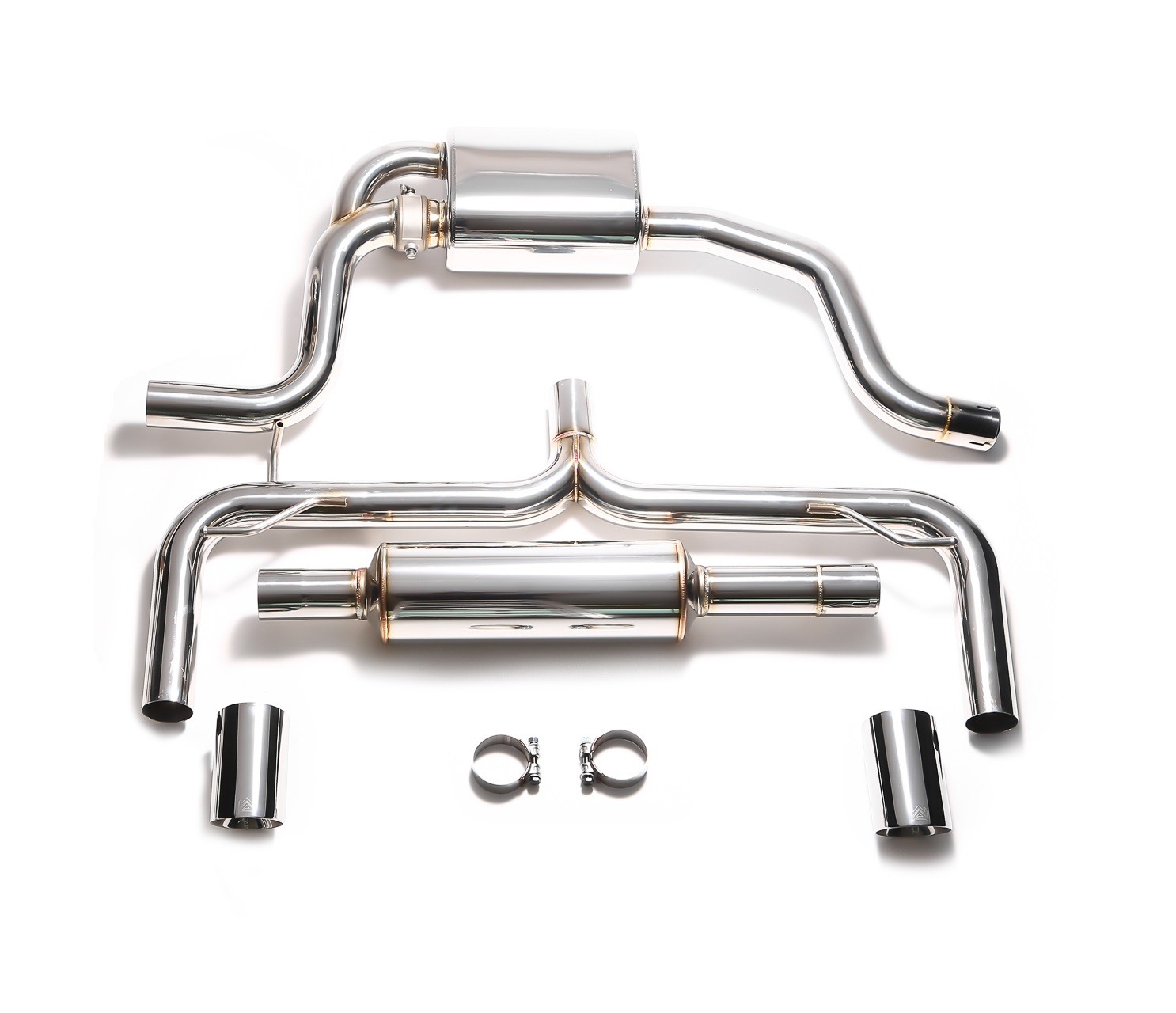 ArmyTrix Super Sport Valvetronic Exhaust System - Dual Chromed Tips For ...
