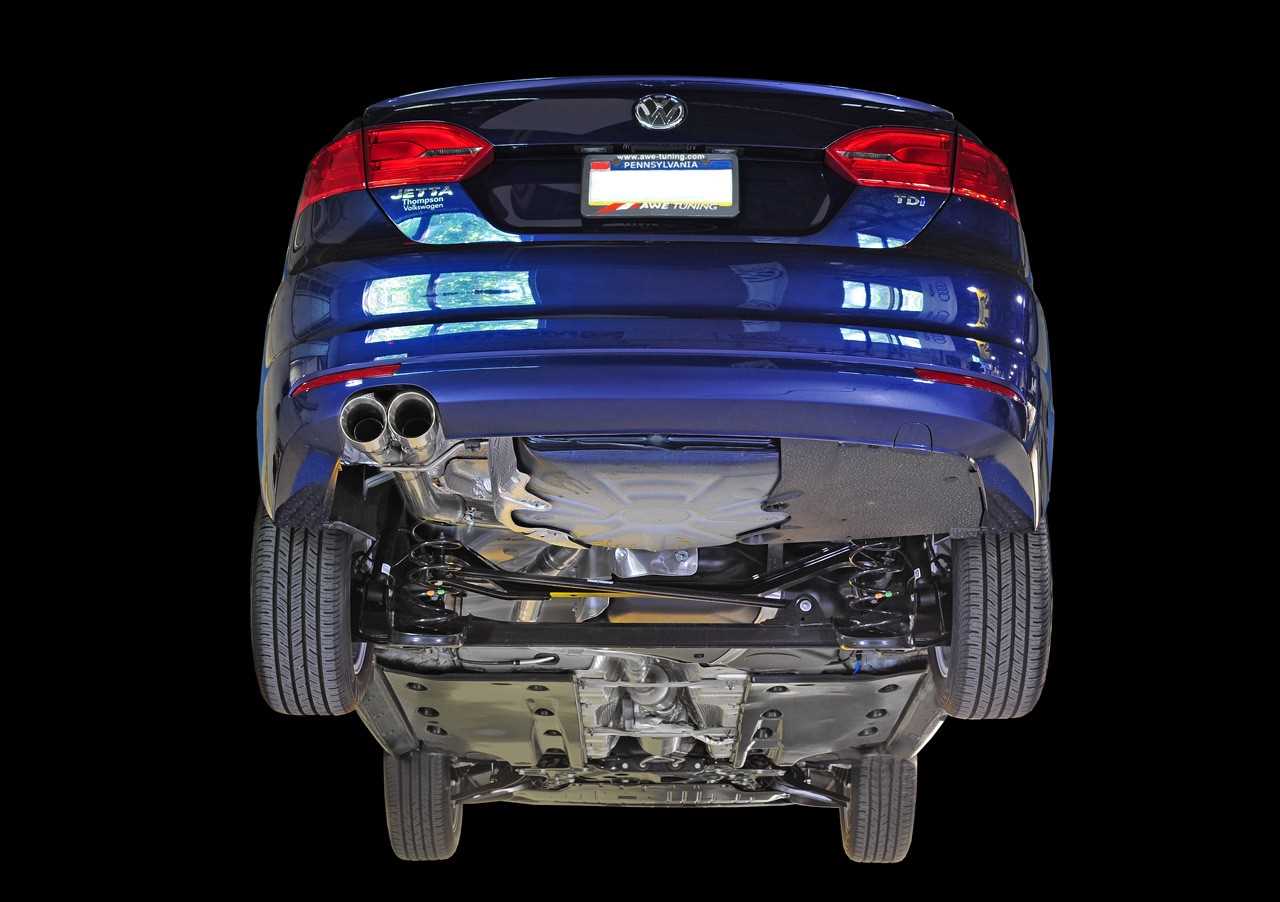 AWE Tuning Touring Edition Exhaust Silver Tips For MK6 Jetta TDI - 3015 ...