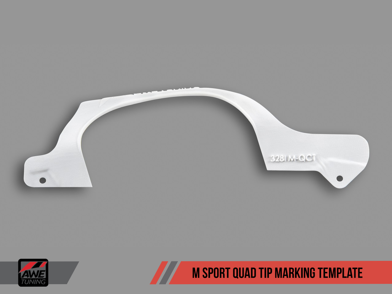 AWE Tuning Sport Quad Tip Marking Template For BMW F3X 428i M - 6510 ...