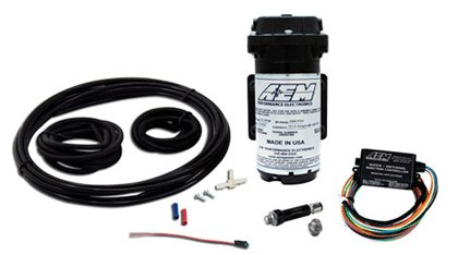 AEM Water/Methanol Injection Pump & Jet Kit (No Tank) - 30-3302 ...