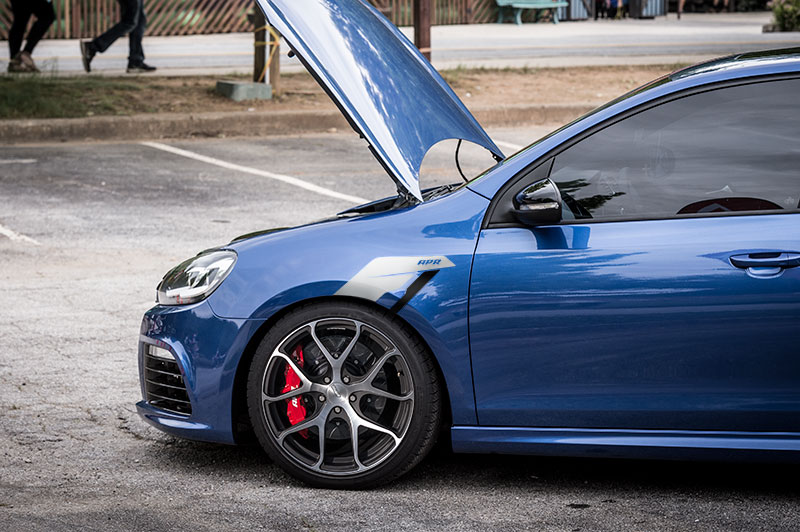 APR Sideburn Fender Decals Silver APR with Black Stripe - PM100335 ...